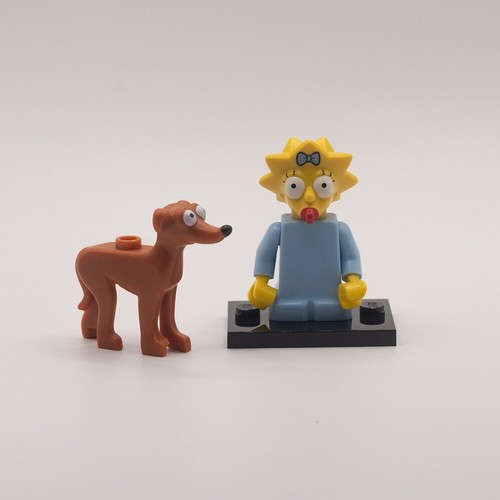 Lego Mini Figures - The Simpsons - Series 2 - Maggie w/ Santa's Helper ...