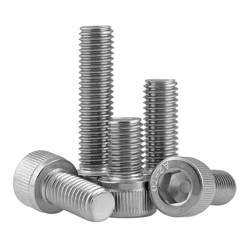 Hex Socket Head Cap Screws A2 Stainless Steel Allen Key Bolts M4 M5 M6 ...