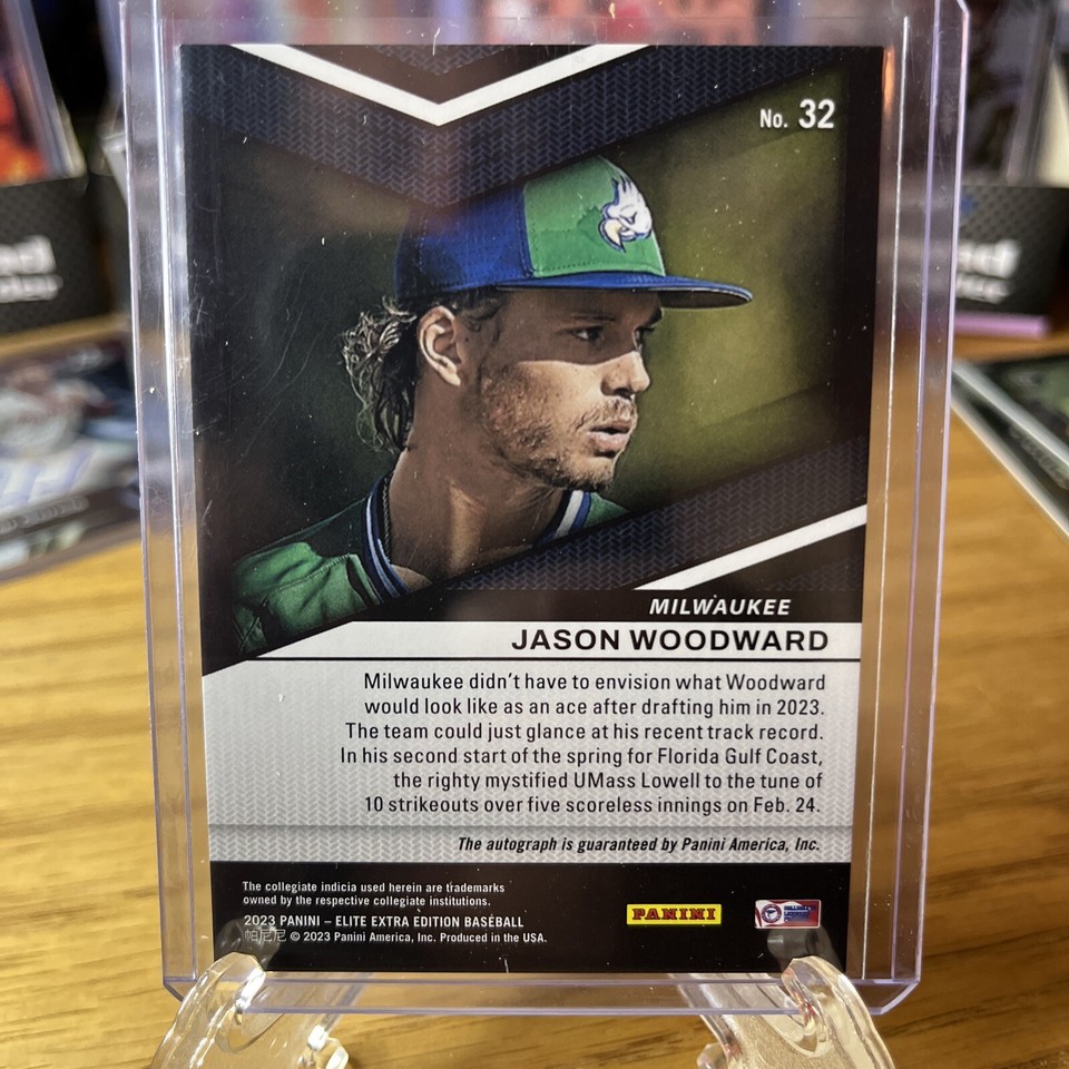2023 Elite Extra Edition Baseball Jason Woodward Auto 32 | eBay