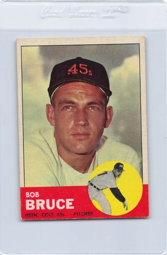 1963 Topps #24 Bob Bruce Colt 45s EX *DA-C2579 | eBay