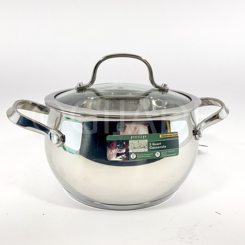 David Burke Prestige 3-qt 7 In Sauce Pot With Glass lid cookware New ...