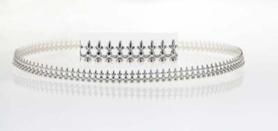 12 inch Gallery Pattern wire - 6.6mm Sterling silver 935 Decorative ...