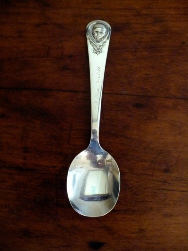 Vintage Silver Plated Gerber Baby Spoon Engraved 1972 Oneida EXC | eBay