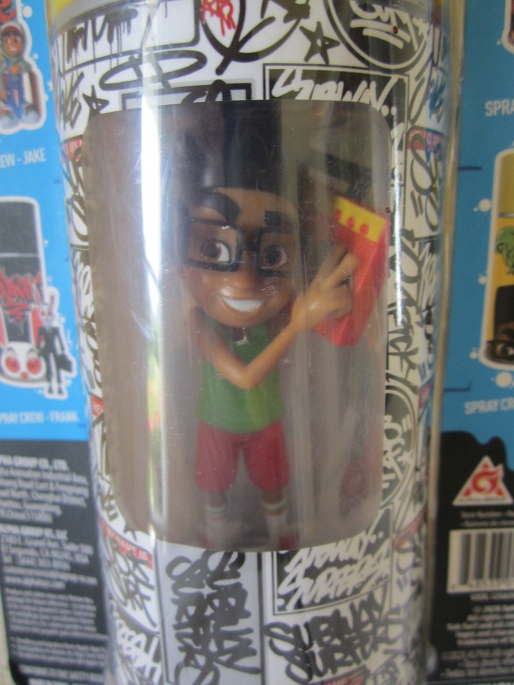 Subway Surfers Spray Crew Fresh Can with 4" Vinyl Figure and Reward ...
