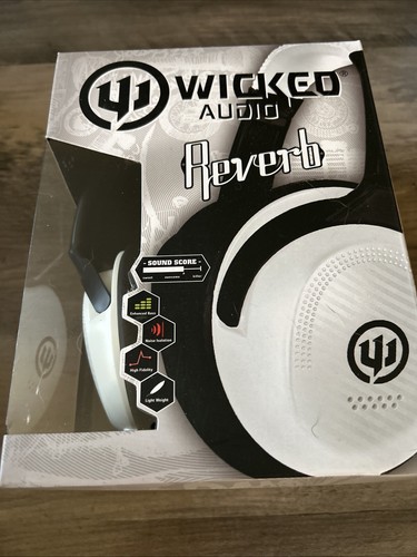 Wicked Audio Reverb Wired HeadSet-White 712949007117| eBay