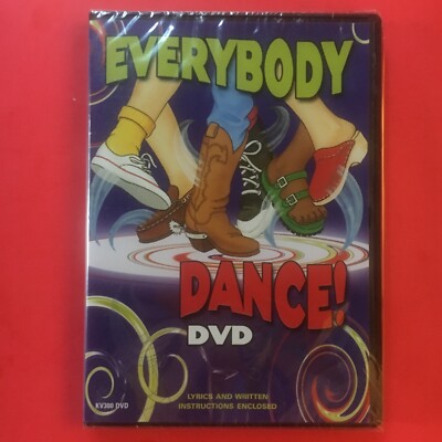DVD - EVERYBODY DANCE! from Kimbo Educational - LYRICS instructions ...