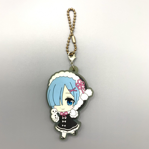 Rem Re:Zero Starting Life in Another World Rubber Keychain Anime Japan ...