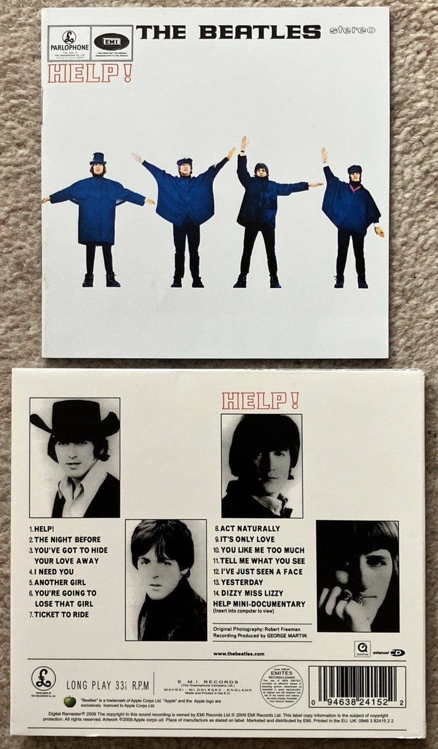 THE BEATLES - Help - 2009 remaster CD album. Digipak and booklet. Ex | eBay
