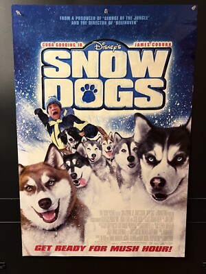 Snow Dogs Movie Poster 27x40 D/S original and authentic movie theatre ...