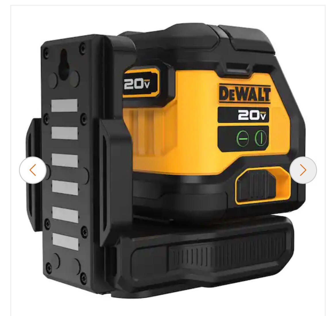 DeWalt Atomic Compact Series 20V Max Cross Line Laser (Tool Only ...