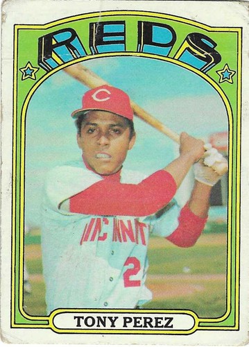 1972 TOPPS - #80 HOF TONY PEREZ (REDS)!! GREAT CARD!! | eBay