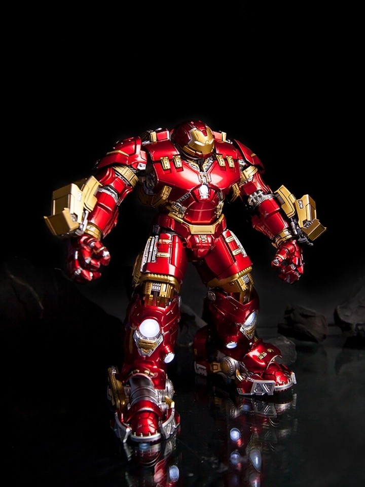 1:12 Comicave Iron Man MK44 HULKBUSTER Action Figure MK43 Set Boxed ...