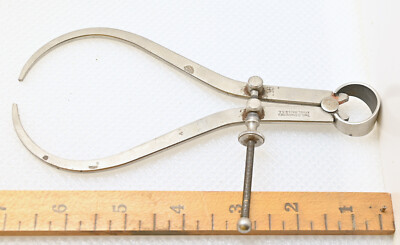 Vintage 6" Starrett № 79 Yankee Pattern Spring Outside Calipers (INV ...