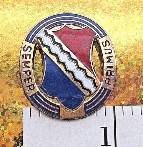 SEMPER PRIMUS 1st Infantry Regiment - hat pin , tie tac , lapel pin ...