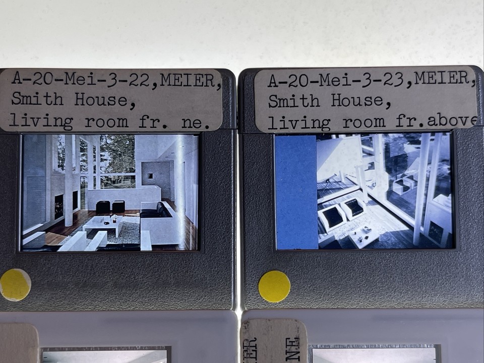 Richard Meier “Smith House” American Architecture 9 35mm Art Slides ...
