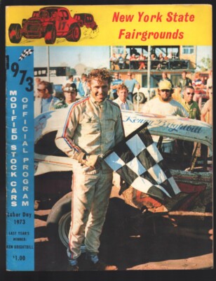 Sports Pub: NY State Fairgrounds Speedway Race Program9/1973-Labor Day ...