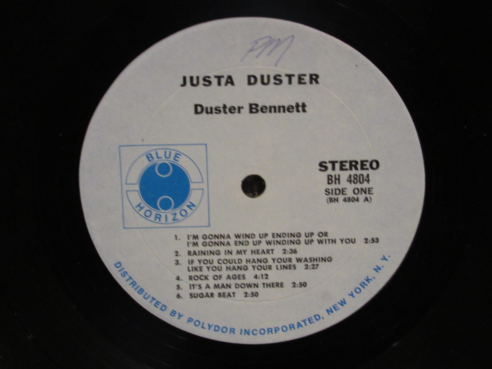 Duster Bennett "Justa Duster" (Blue Horizon BH 4804)1969 UK-Blues Lp | eBay