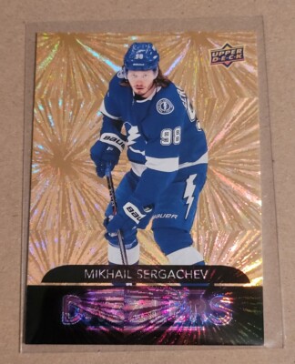 2020-21 Upper Deck Dazzlers Orange #DZ139 Mikhail Sergachev | eBay