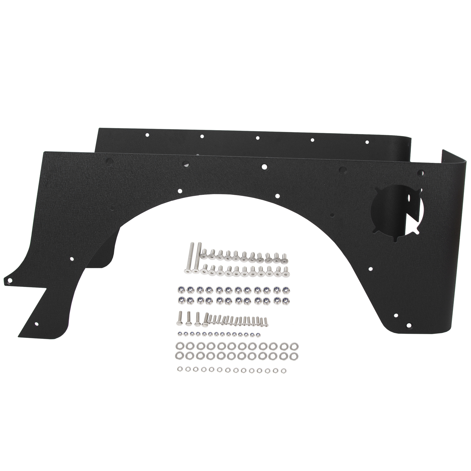 1997-2006 Jeep Wrangler TJ 51-0043 Rear Corner Rocker Guards Body Armor ...