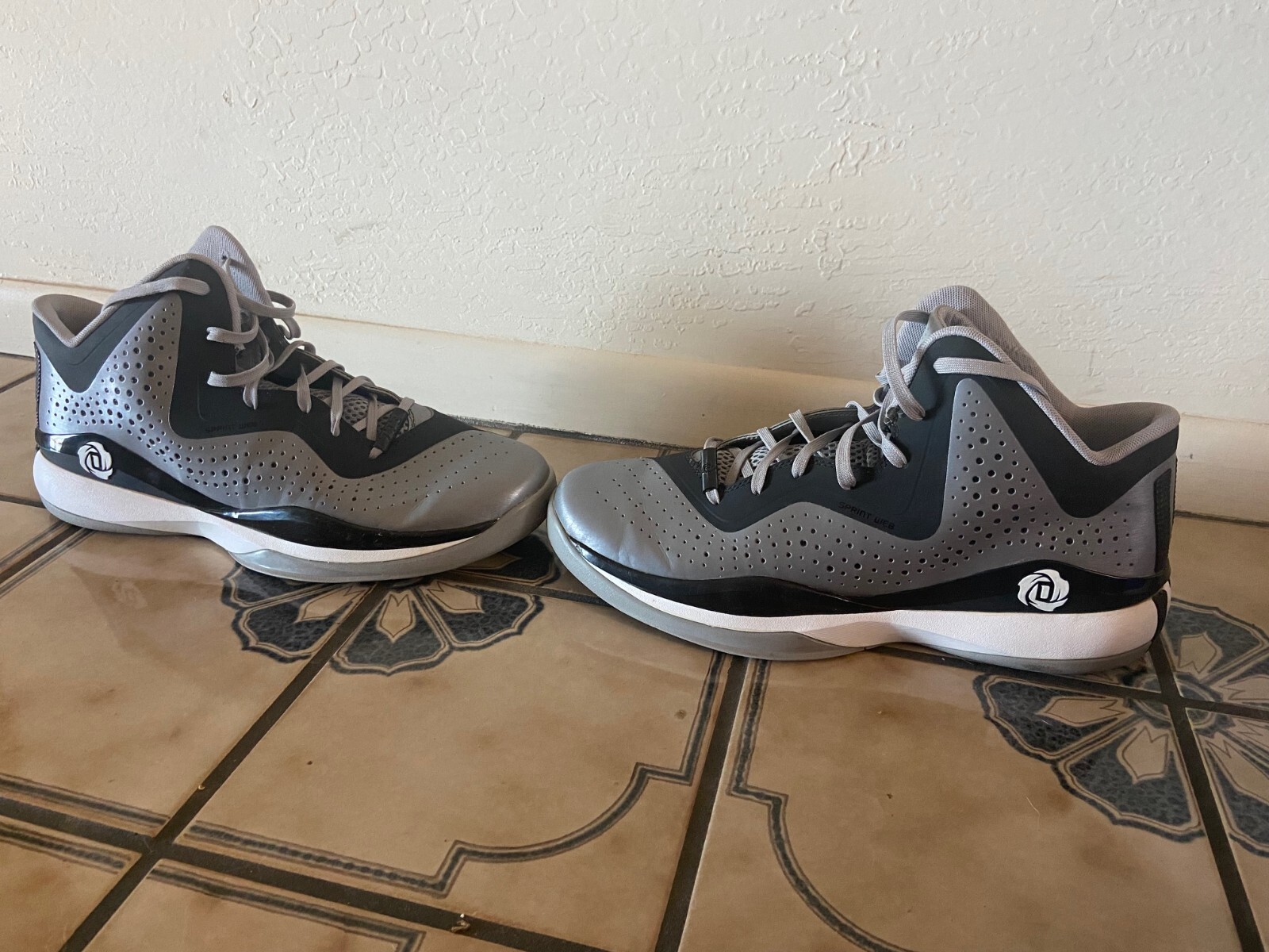 Adidas Basketball Shoe Lot.Size 13.Mens Hoop Shoes.DRose.Bounce.2 Pairs ...