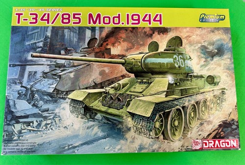 Dragon T-34/85 Mod. 1944 1:35 Scale Kit 6319 '39 - '45 Series Premium ...