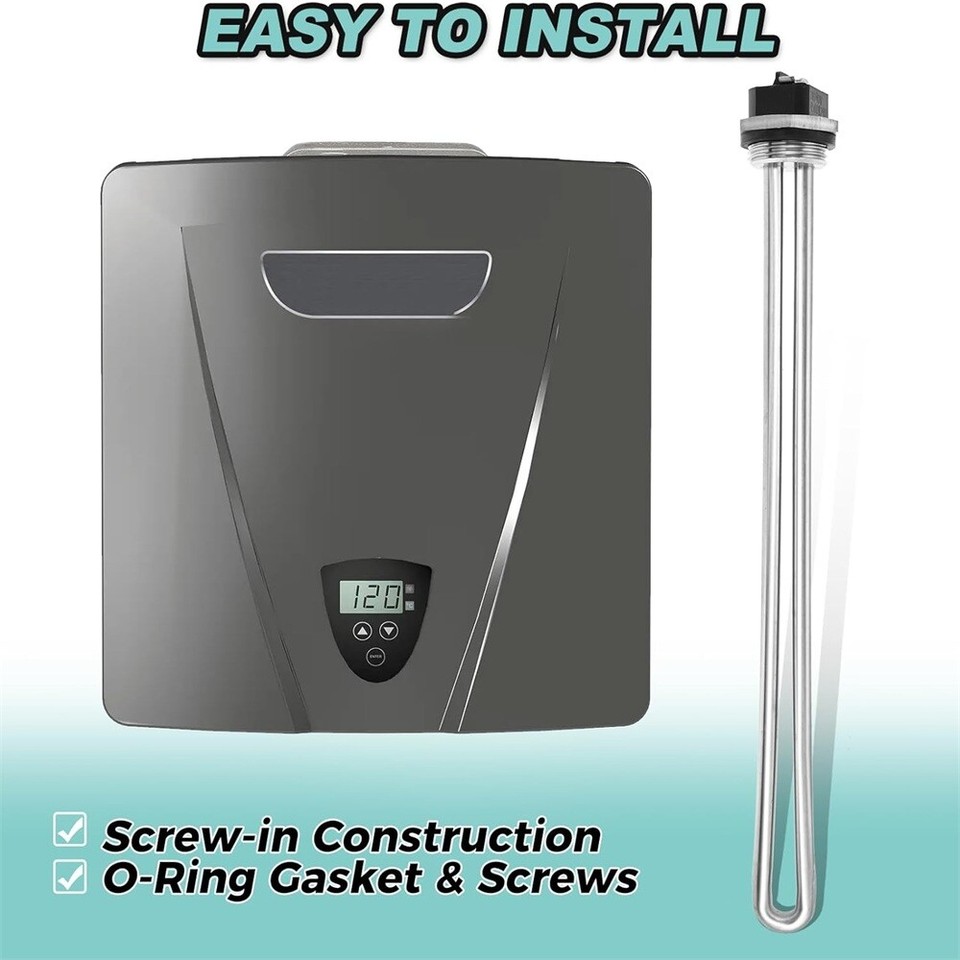 2 x 100108283 Water Heater Elements Fit For AO Smith Electric Water ...