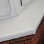 uPVC Window Cill Cover Joint Plastic PVC Corner Strip 150mm Sill Trim ...