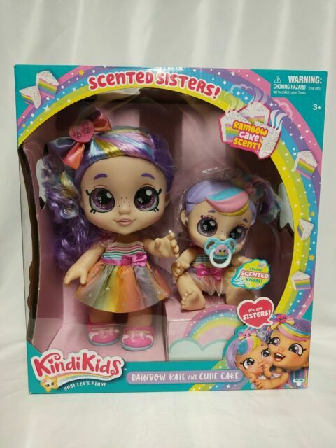 Kindi Kids Scented Sisters-RAINBOW KATE & CUTIE CAKE (2 of Pack) for ...