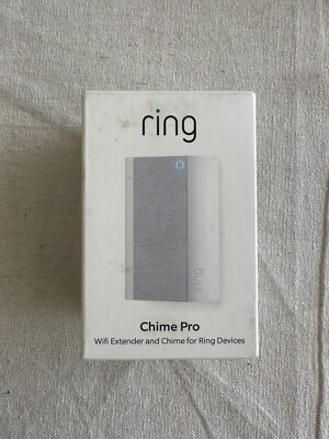 Ring WiFi Enabled Chime Pro plug-in range extender New in box ...