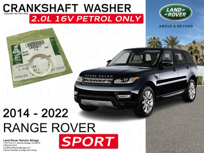2014-2022 RANGE ROVER SPORT GENUINE LAND ROVER CRANKSHAFT WASHER SPORT ...