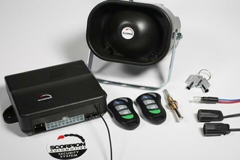 Scorpion SA35 24V Volt Hgv Lorry Truck Full Alarm Immobiliser central ...