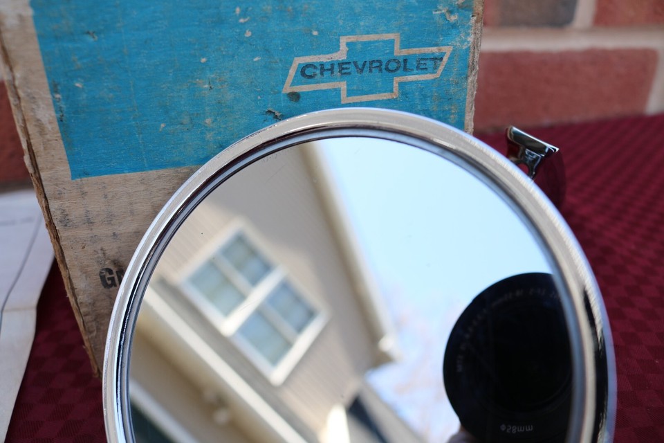67 1967 CHEVELLE NOVA CHEVY II CORVAIR NOS GM SIDE IEW MIRROR 986445 | eBay