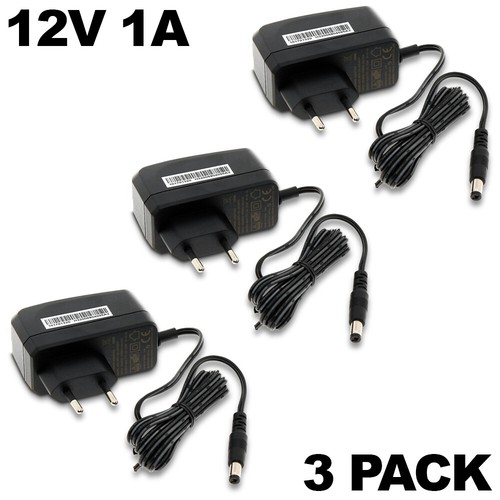 12V 1A Power Supply (EU Plug/European Plug) ADS-12FG-12N Hikvision ...