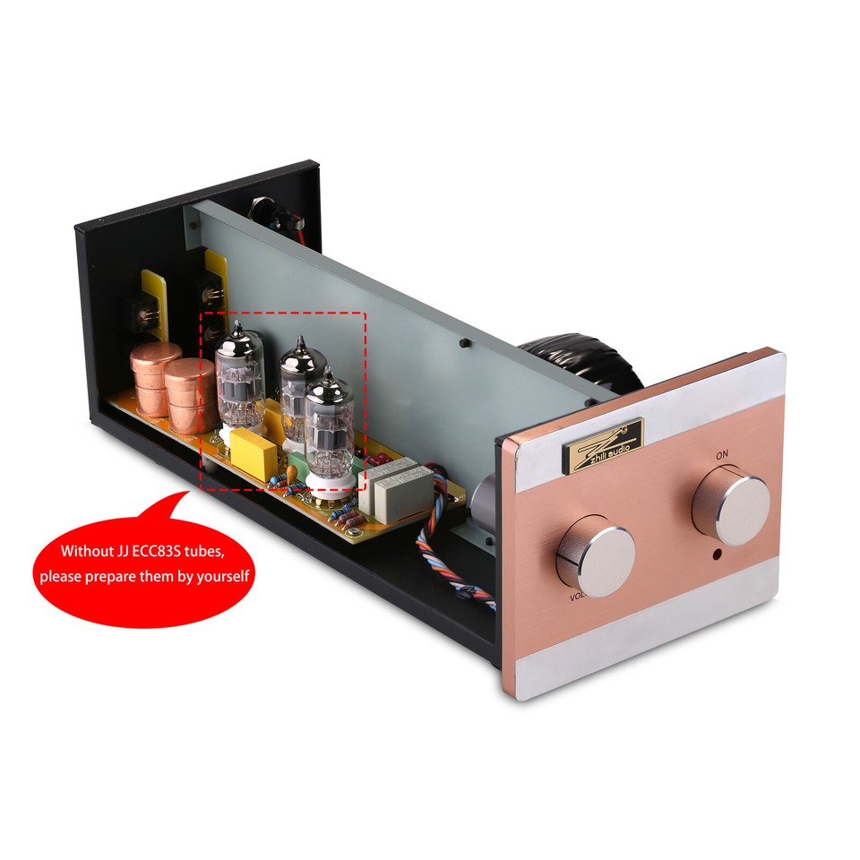 HiFi Valve Tube Phono Stage Preamp for MM Turntables Stereo Audio ...