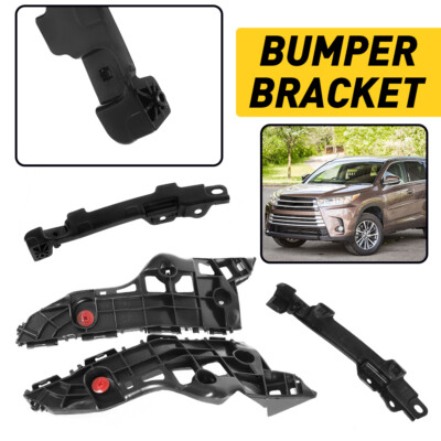 4X Front Bumper Retainer Brackets Set Fit 2014-2019 Toyota Highlander ...
