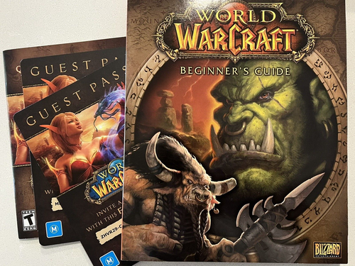 World Of Warcraft BATTLECHEST PC Game Manual/Beginners Guide Book 2012 ...