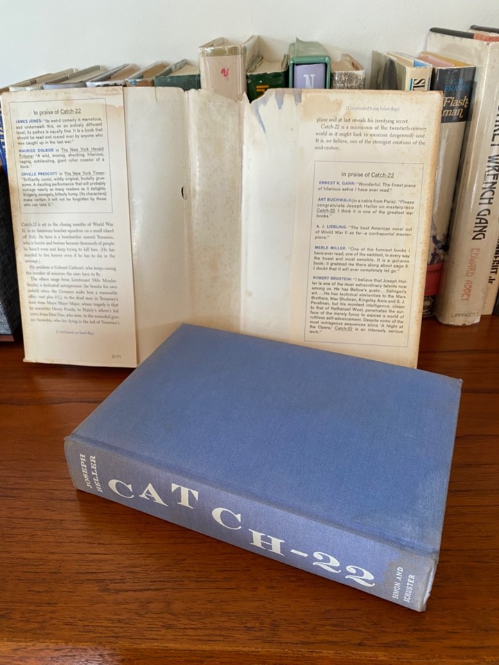 Joseph Heller - CATCH-22 - First Edition, 2nd Printing - 1961 HC DJ | eBay