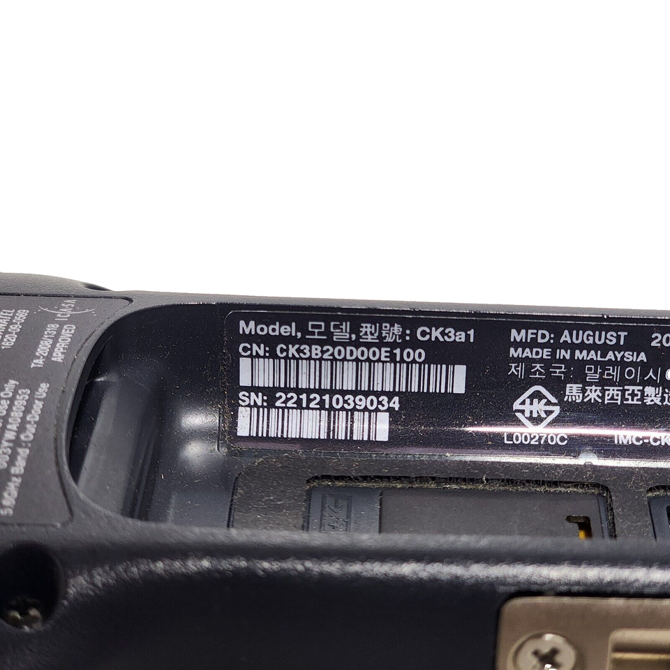 Intermec CK3a1 Mobile Computer Handheld Windows Scanner CK3B20D00E100 ...