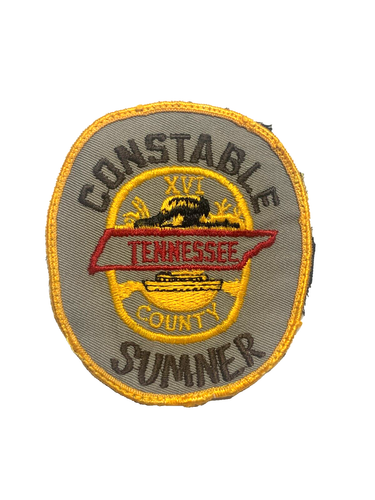 Sumner County Tennesse TN Constable Police Patch (uniform take off) | eBay