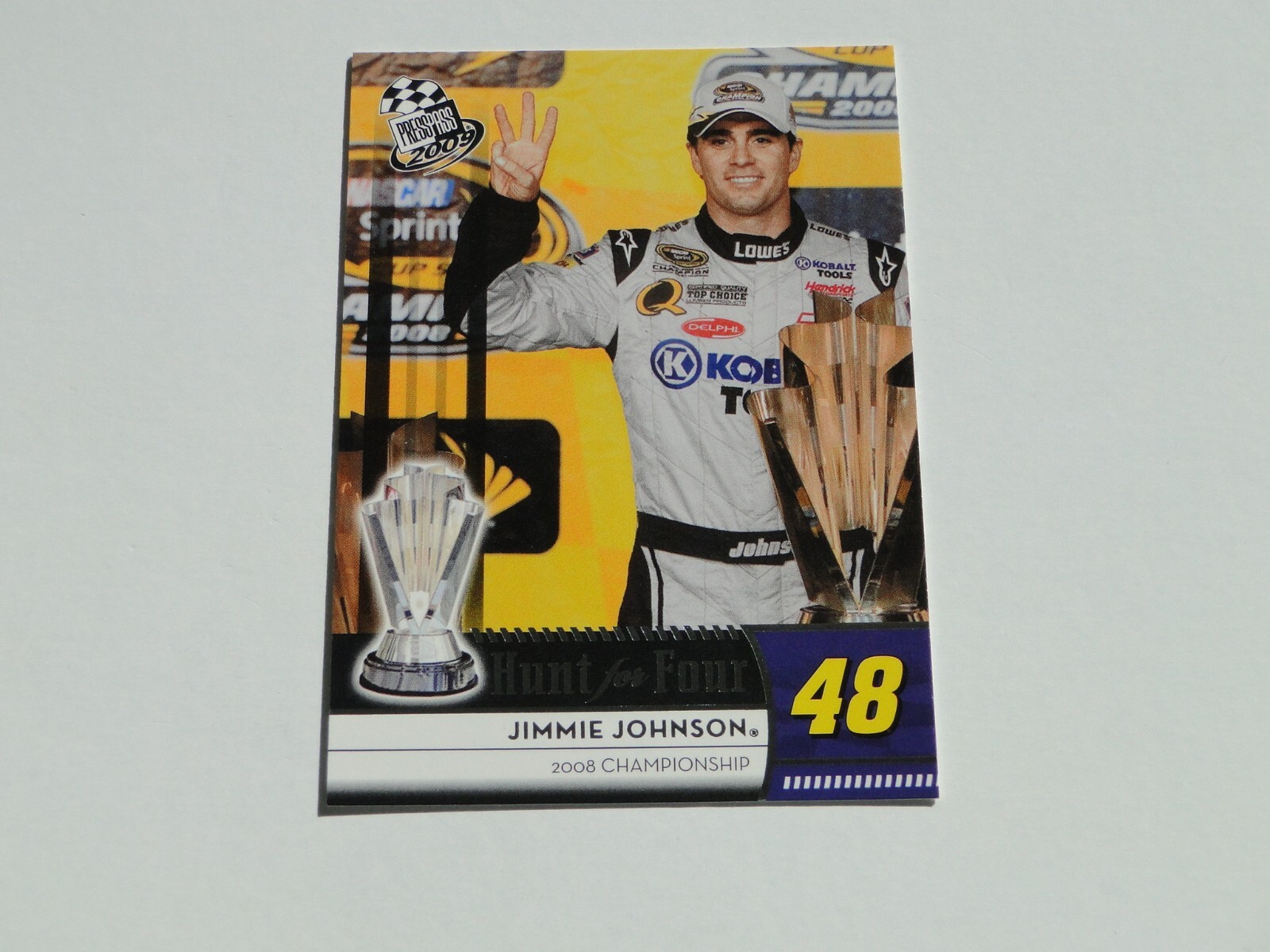2009 Press Pass Jimmie Johnson 2008 Card #188 | eBay