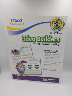 Mead Idea Builders Stage 3 K-2nd Grade Writing Fundamentals Book | eBay