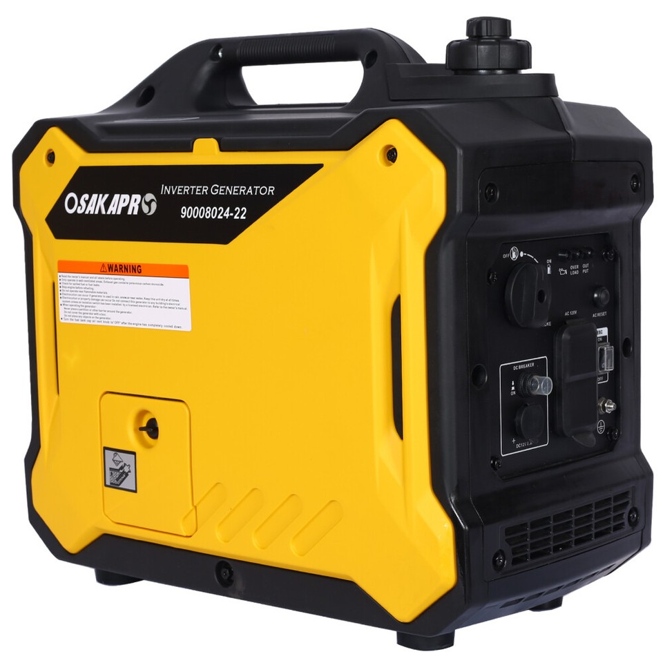 Inverter Generator Super Quiet 2000w portable generator, 79.7cc ultra ...