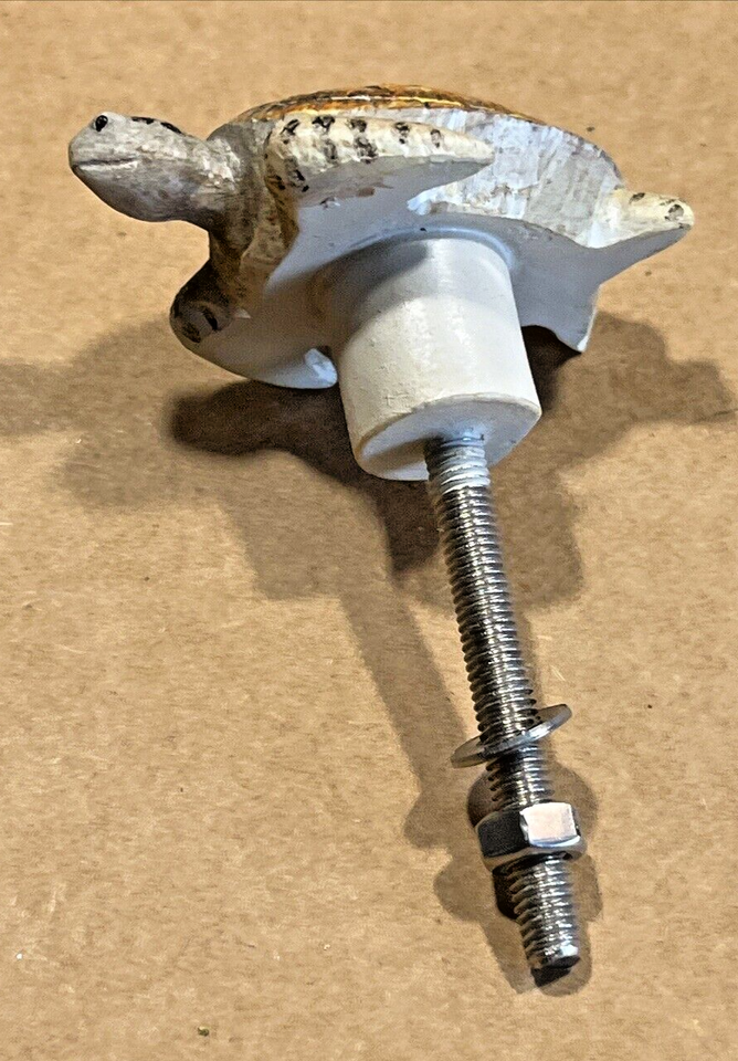 Antique Drawer Pulls Handles Sea Turtle Tortoise Kitchen Cabinets Door ...