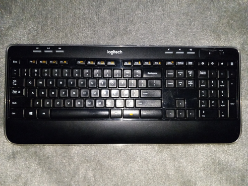 Logitech Keyboard K520 Cordless Wireless NO DONGLE | eBay
