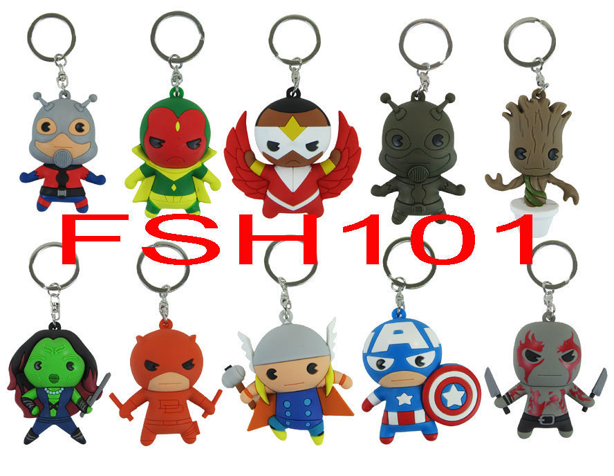 New Monogram Blind Bag Marvel Series 2 Daredevil 3-D Figural Keychain ...