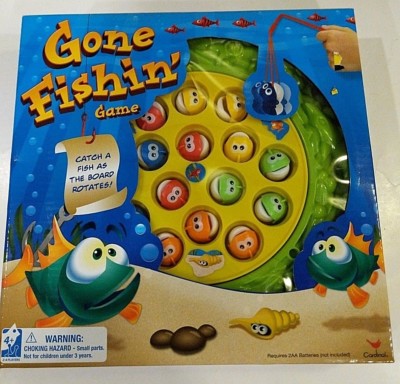 GONE FISHIN' Just like the Classic Fishing Game Of Yesteryear Remember ...
