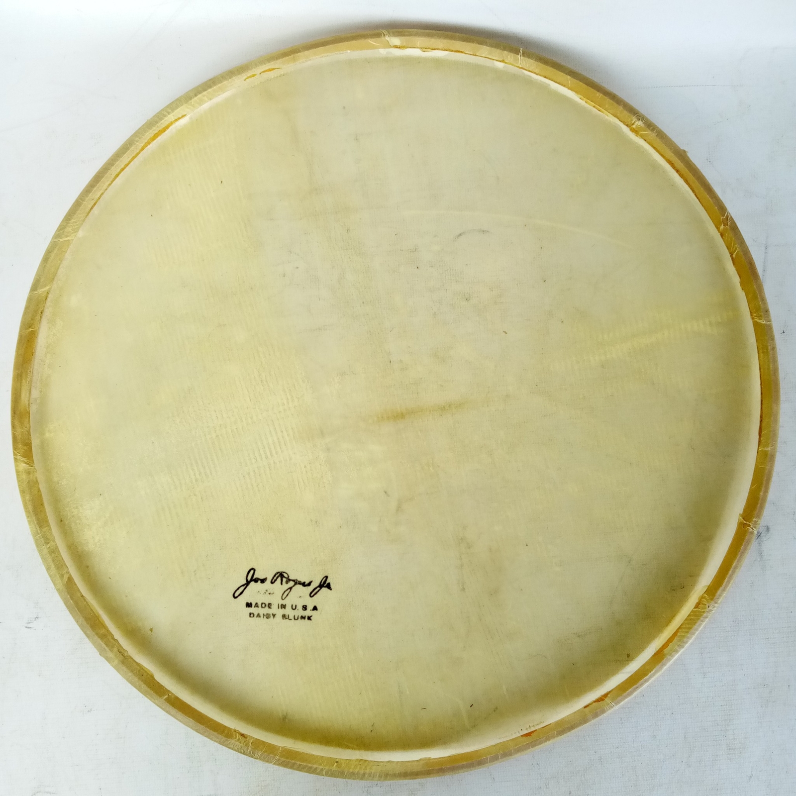 Jos Rogers Jr.15"Daisy Slunk Resonant Calf Skin Snare Drum Head40 ...