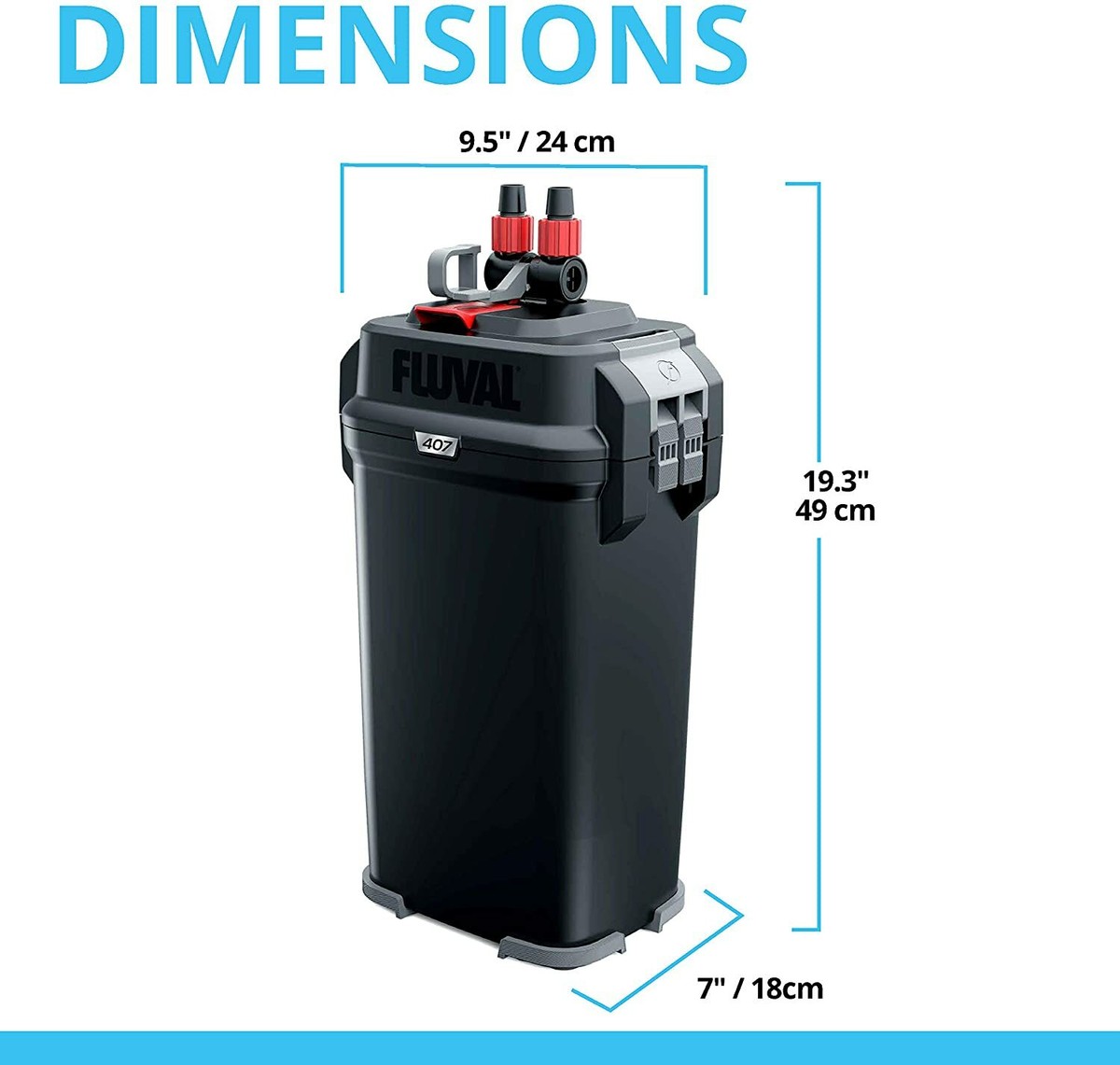 Triple Filtration Media Pack Bio-Foam For 406, 407 Canister Filter, 2 ...