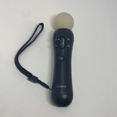 Sony PlayStation 3 Move Motion Controller Black Sony PS3 Tested Working ...