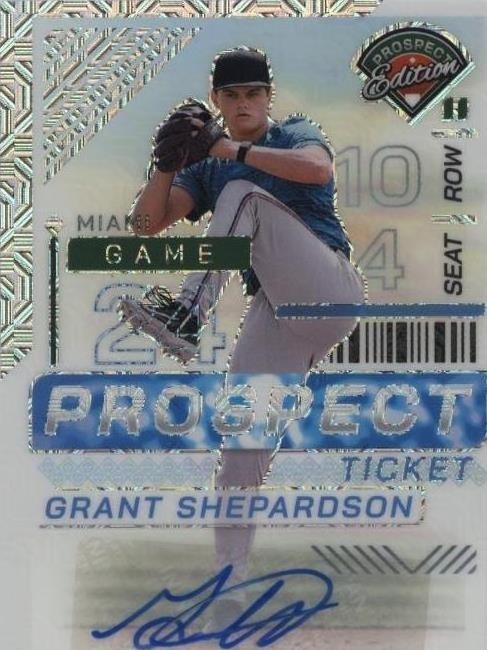 2024 Panini Prospect Edition - Grant Shepardson #83 Mojo Prizm ...